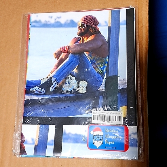 RSVLTS | Party Supplies | Wwe Macho Man Randy Savage Wrapping Paper 4 ...